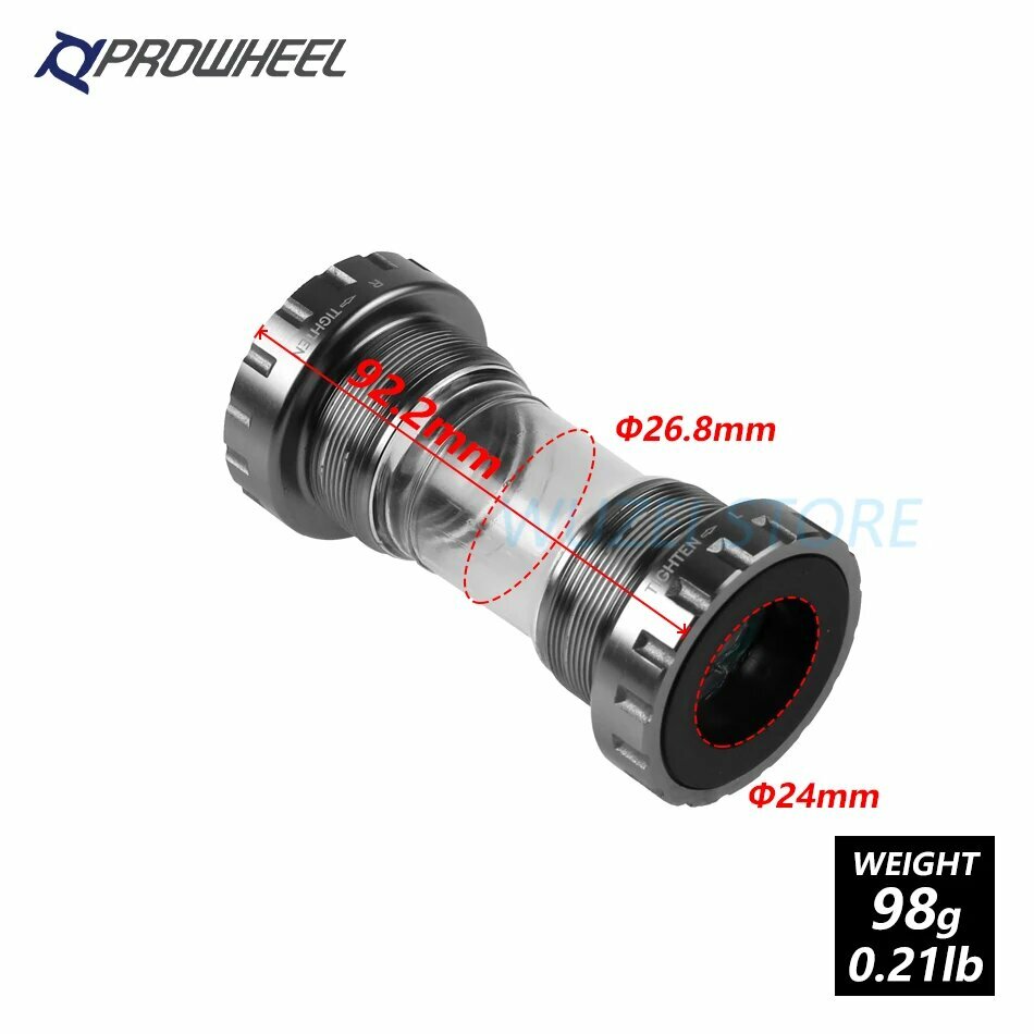 Каретка Prowheel ROAD PW-BB68 24 мм