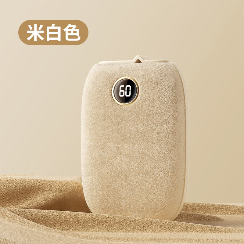 Популярный за рубежом USB-плюшевый грелка для рук и пауэрбанк 2-в-1, миниатюрный портативный электрический обогреватель для подарков.