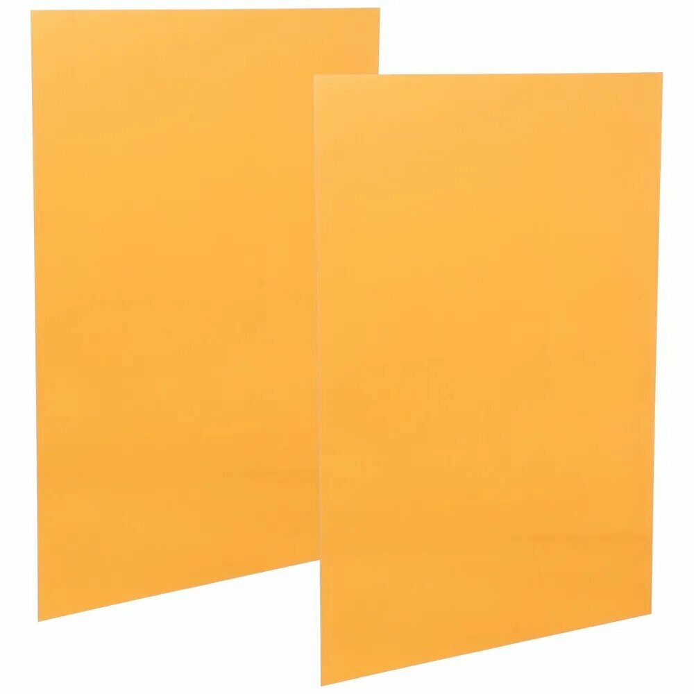 Лист из алюминия золотистого цвета а4 для творчества и хозяйственных нужд, 2 шт