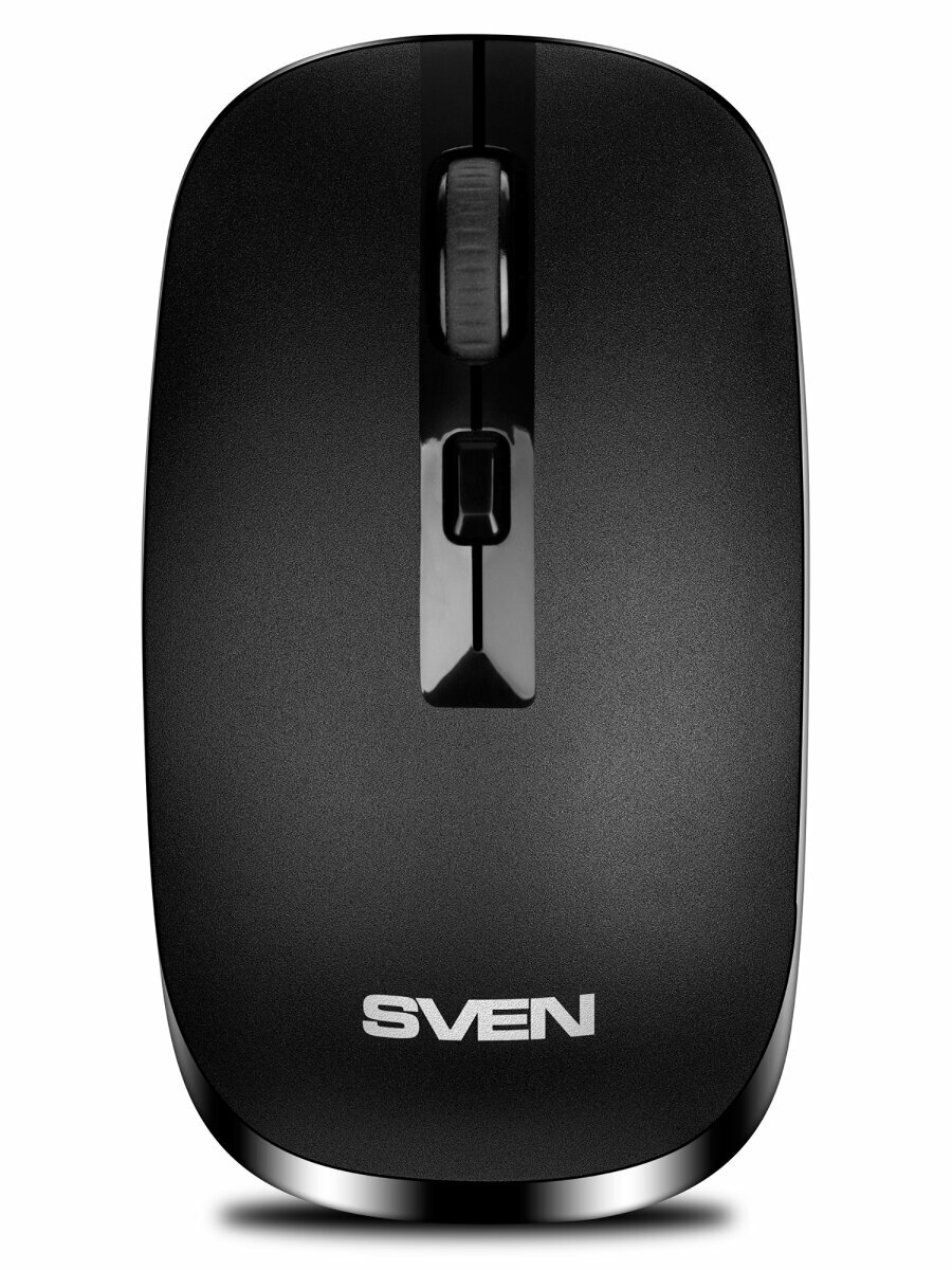 Мышь беспроводная SVEN RX-260W black (USB, 1600dpi, 4but) (SV-018160)