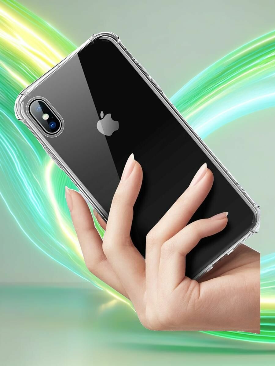 Чехол накладка TPU Rock Fence S Series для Apple iPhone XR - прозрачный