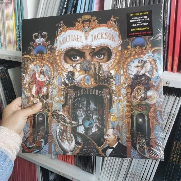 Michael Jackson - Dangerous (2LP) - Виниловая пластинка - Зарубежная поп-музыка - Импортное издание — фото 1