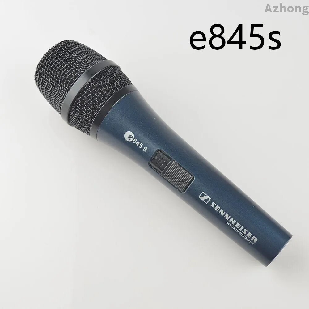Микрофон для живого вокала E845S, серый металлик