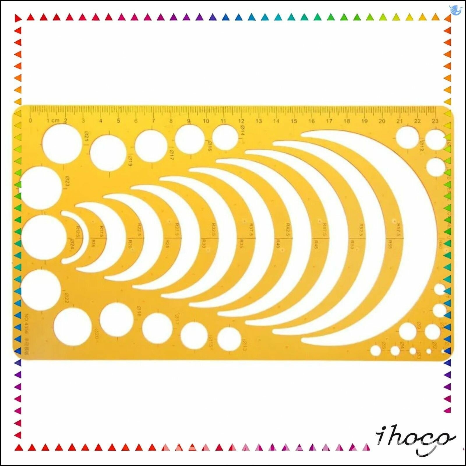 Эксклюзивный трафарет кругов