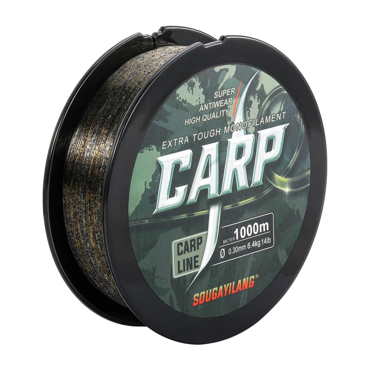 Леска Carp Sougayilang 1000м, 0.30mm, 14lb