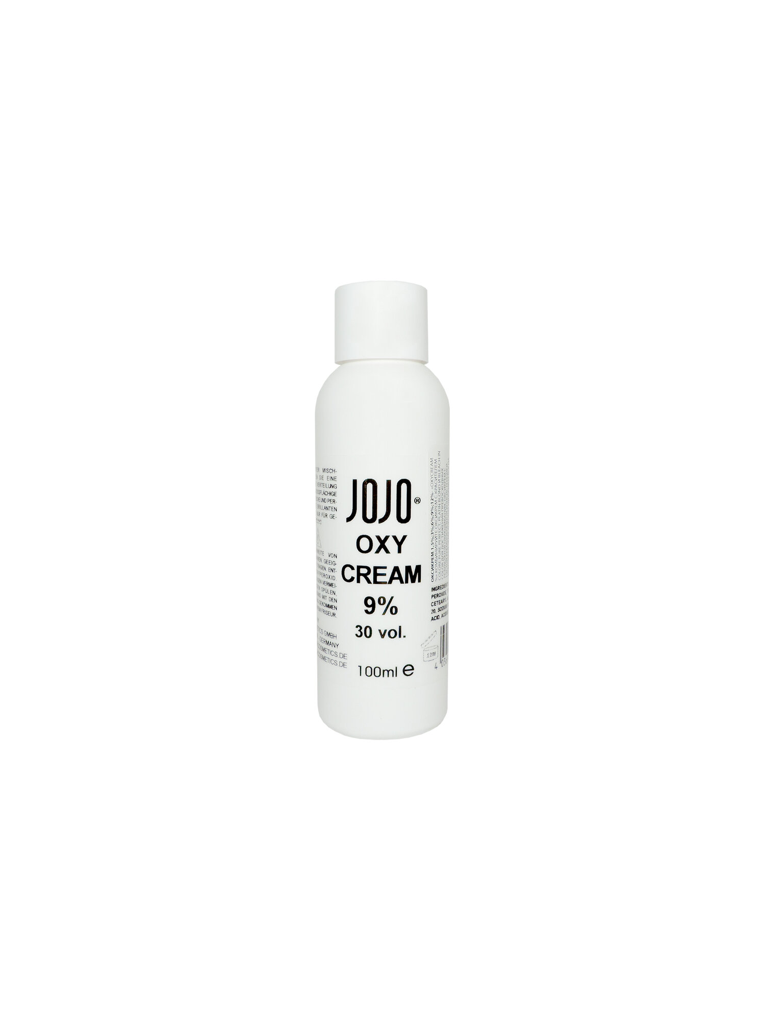 Оксидант, окислитель OXY Cream JOJO Haircosmetics 9%, 100 мл, Германия