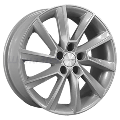 Литой колесный диск Khomen Wheels KHW1604 (Aveo) 6x16/5x105 ET39 D56,6 F-Silver