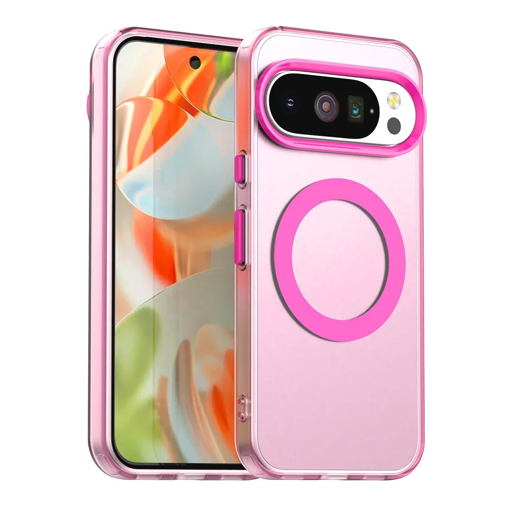 Розовый чехол MagSafe для Google Pixel 10 Pro