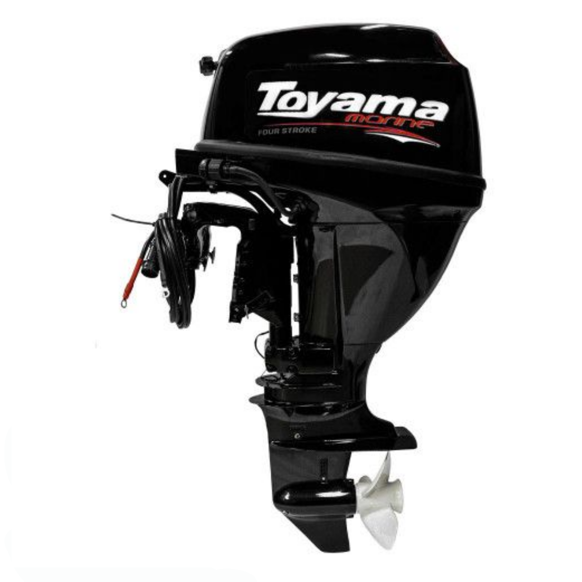 Лодочный мотор Toyama F9.9FWS, черный, бензиновый, 4 такта, 9,9 л. с