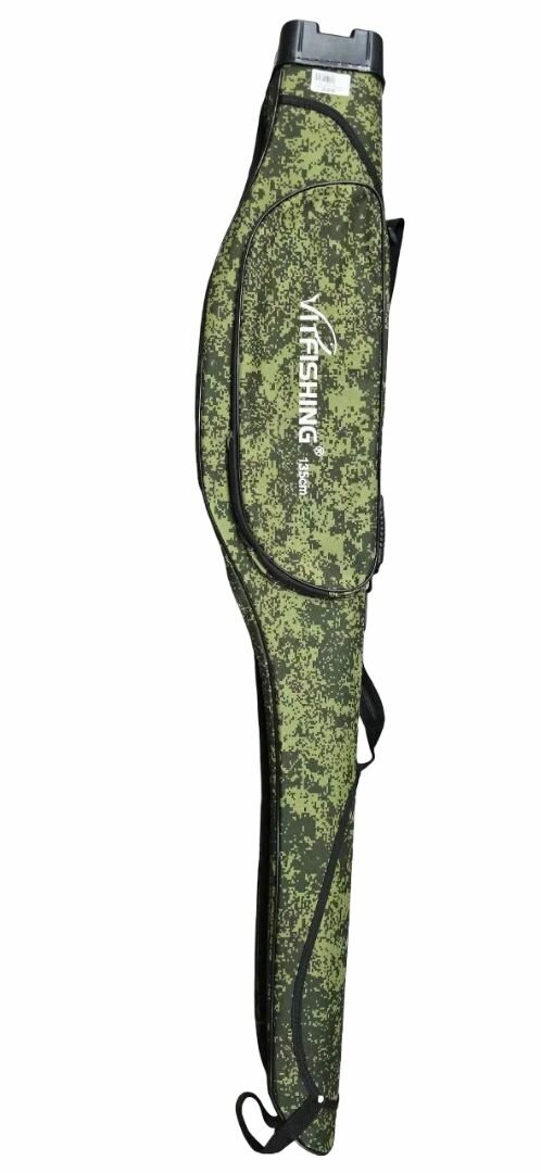 Чехол для удилищ полужесткий 2-секции Vitfishing 150см