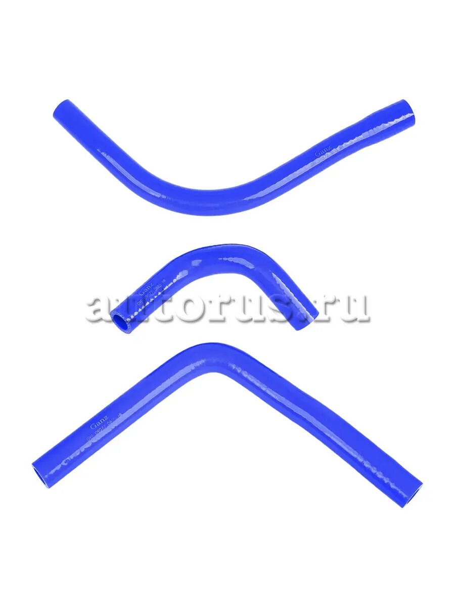 Патрубки отопителя (печки) EPDM с хом. (3шт.) (силикон) для