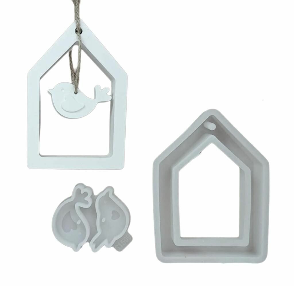 Молд для литья, набор из 2 частей, комбинированная форма для домашней птицы