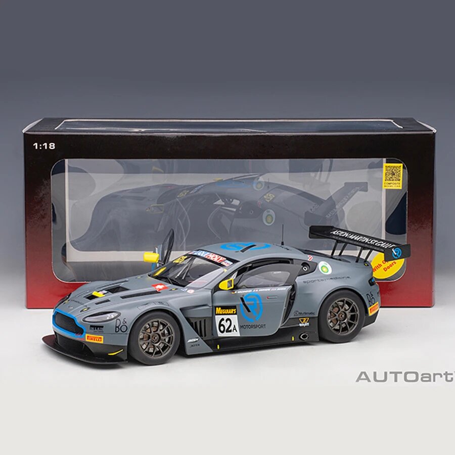 AUTOart литой под давлением масштаб 1/18 MARTIN VANTAGE GT3 модель автомобиля праздничных подарков подарки компании