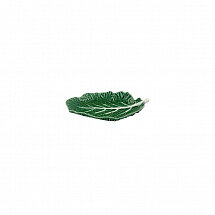 Блюдо для закусок 28см."Cabbage" зеленое