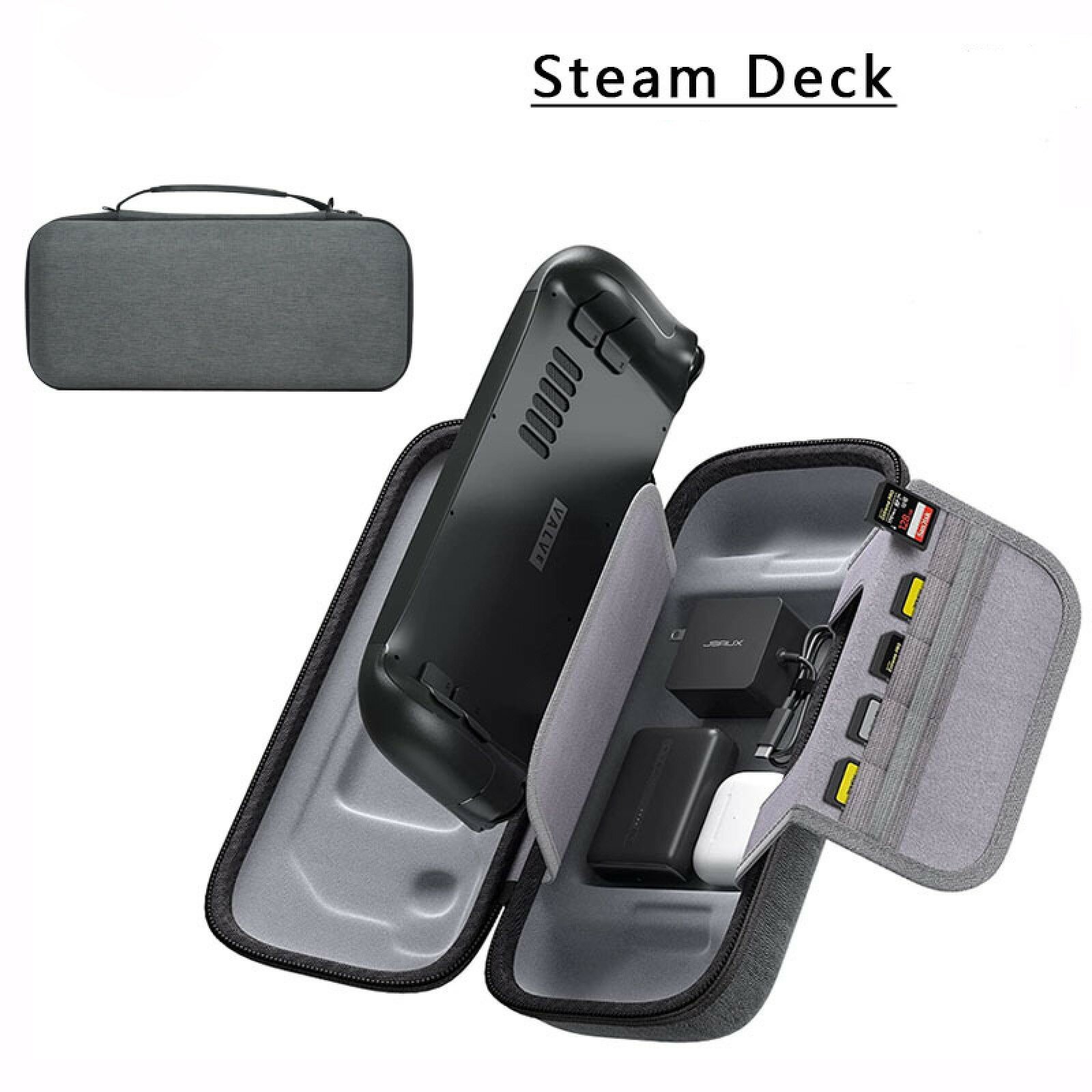 Портативная сумка-чехол MyPads для Steam Deck с EVA защитой