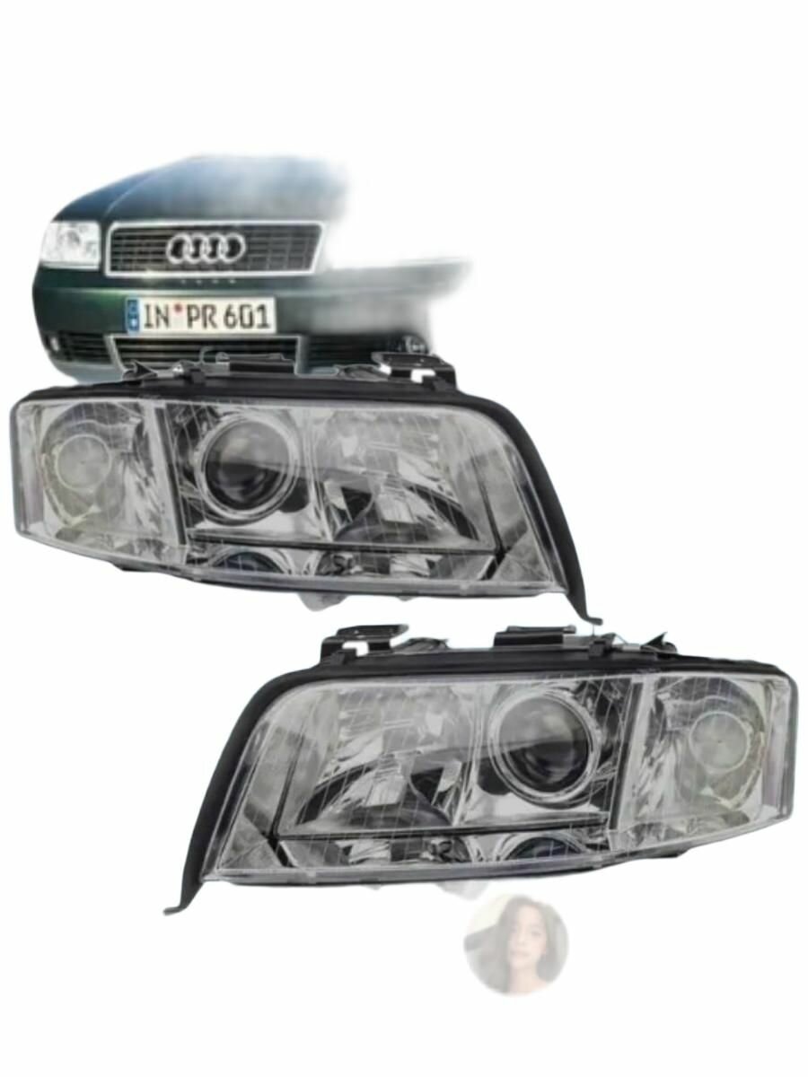 Фары автомобильные, 2 шт, арт. Audi A6 С5 2001-2005