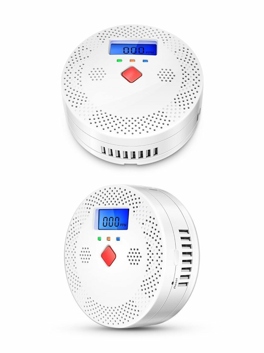 Умный WiFi CO датчик угарного газа Tuya smart