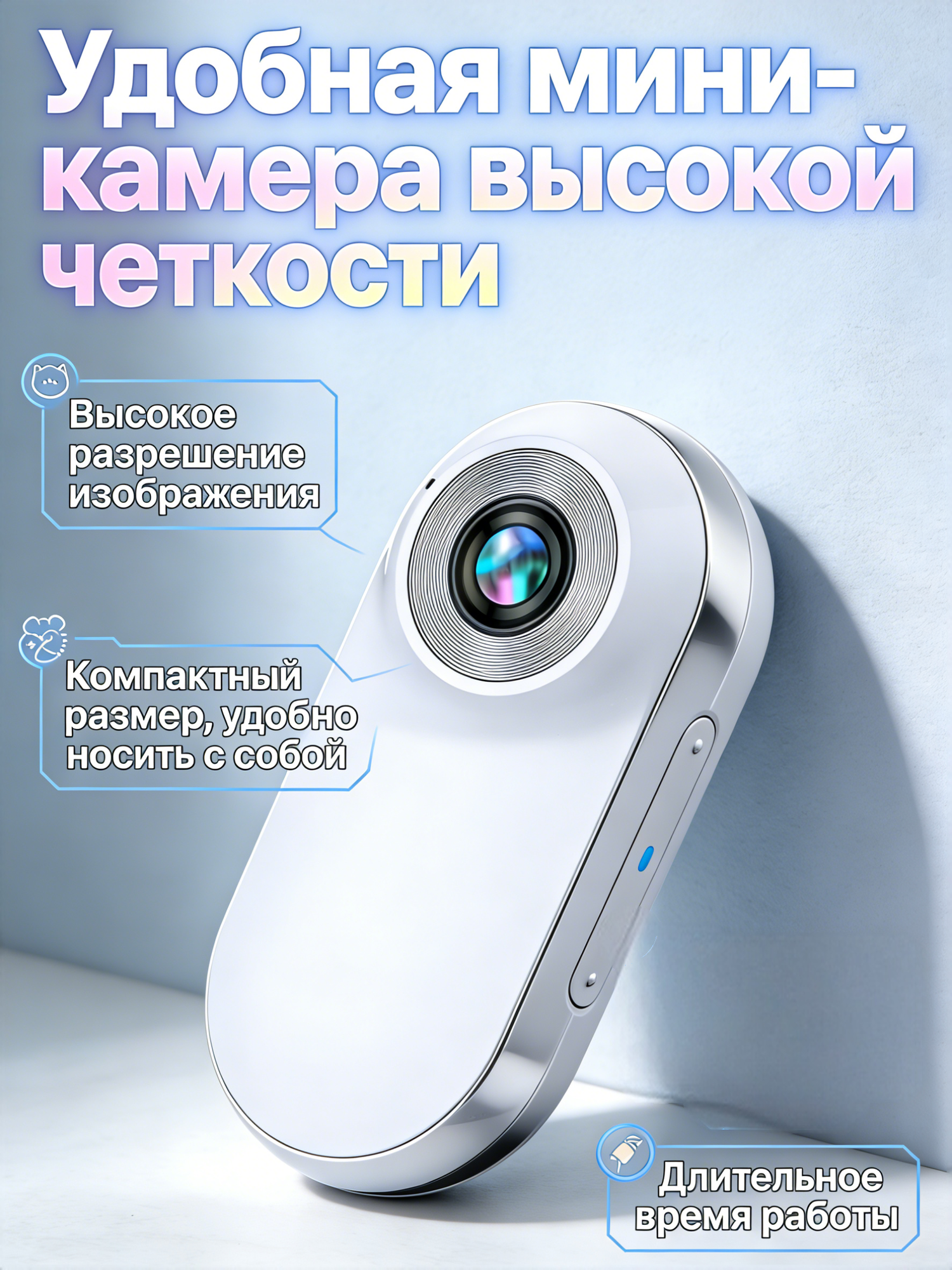 Удобная мини-камера высокой четкости