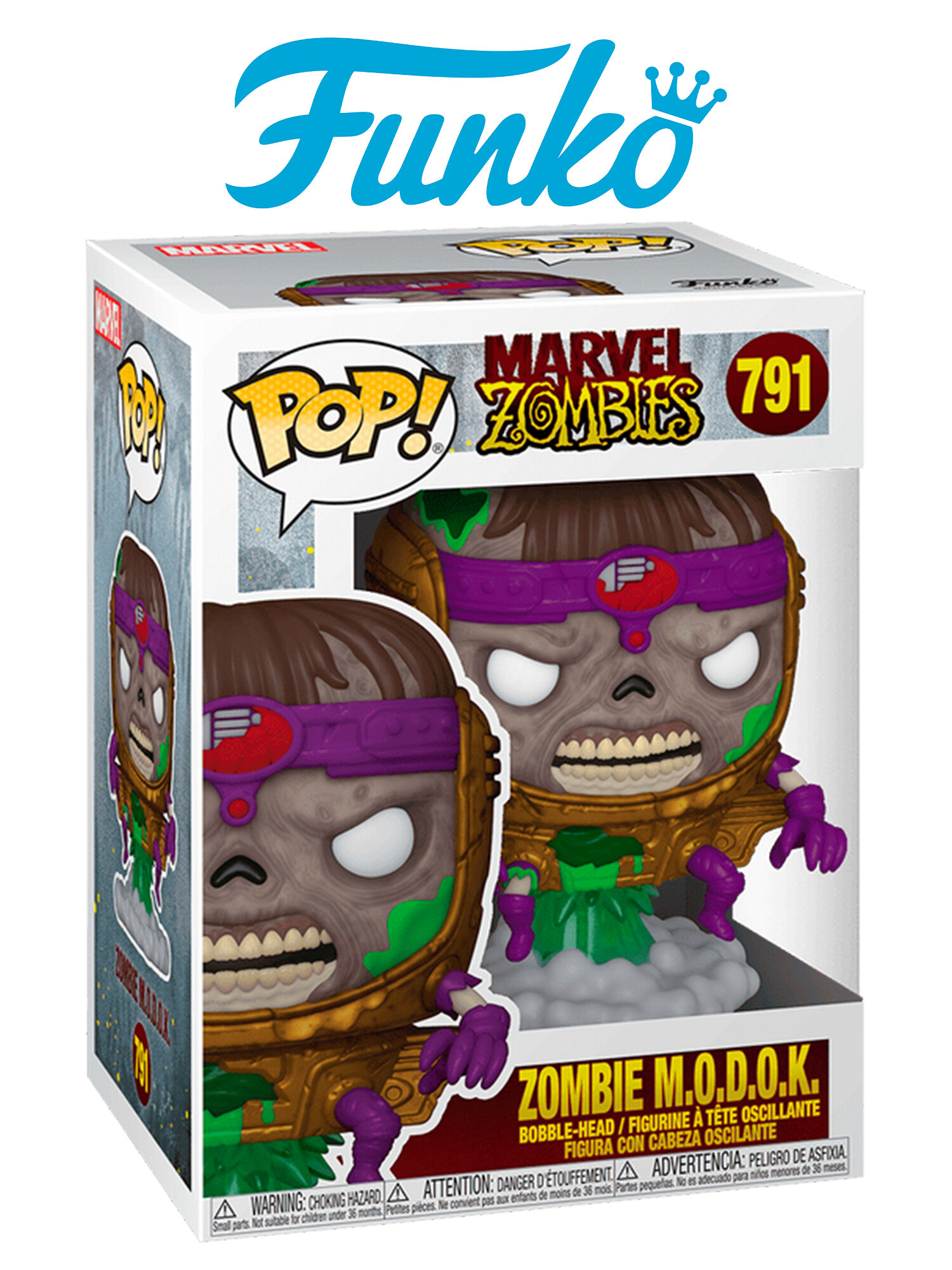 Фигурка Funko POP! Zombie M.O.D.O.K. (791) Marvel Zombies