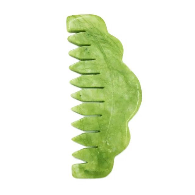 Нефритовый камень для гуаша YHCTEC Gua sha 09