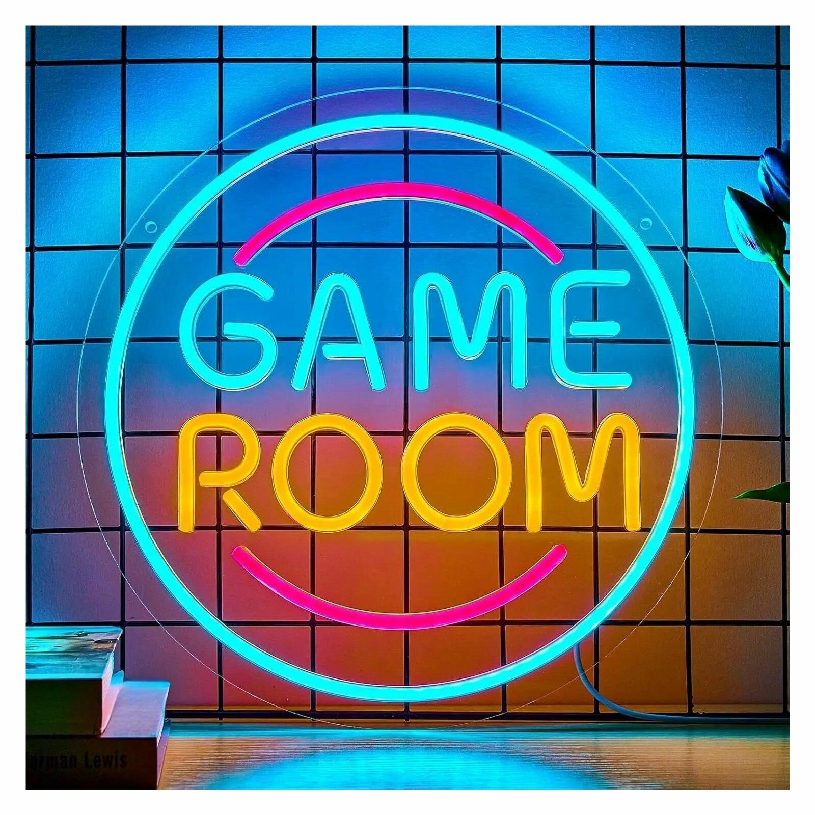 Game Room Декор Неоновой Вывески USB 34смх34см