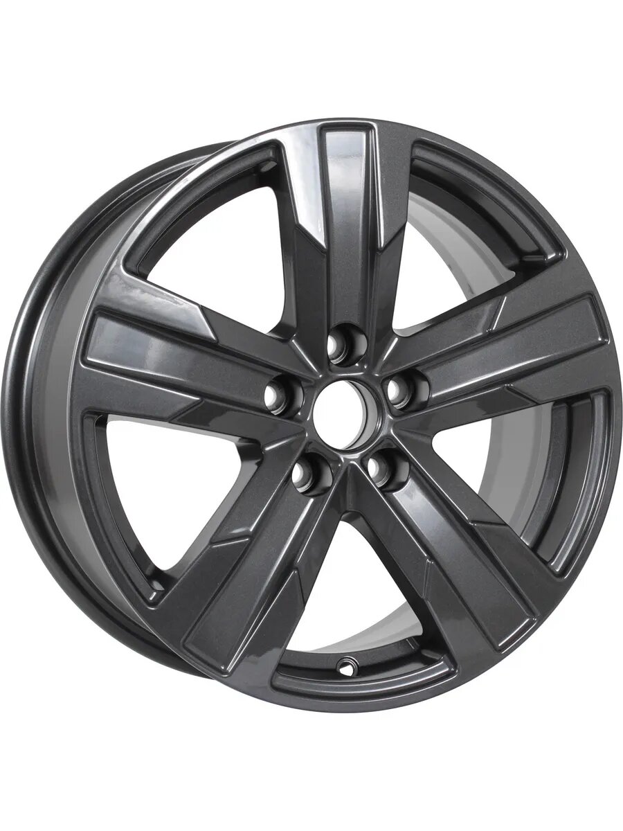 Литой диск K&K Висмут, R16, алюминий, серый, для Ford Focus IV, C-Max, S40