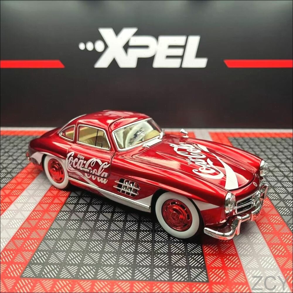 Coca-Cola кока-кола вариант Мерседес-Бенц E300 SL машинки 1/24