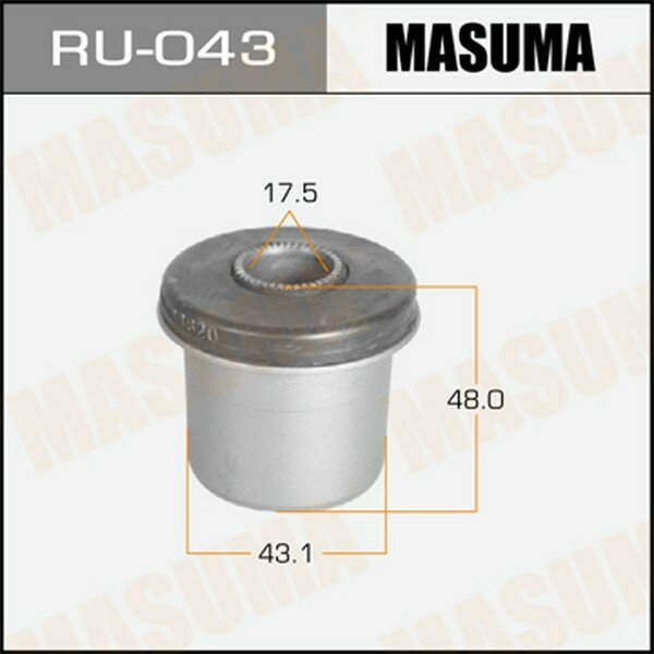 Сайлентблок передний верхнего рычага передний MASUMA RU-043 MITSUBISHI L200/Montero/Pajero/Delica 90-08