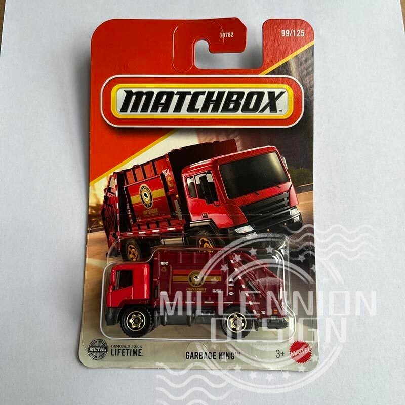 Matchbox Mattel 1:64, литой автомобиль модель машинки 25M/L серии(99 GARBAGE KING)