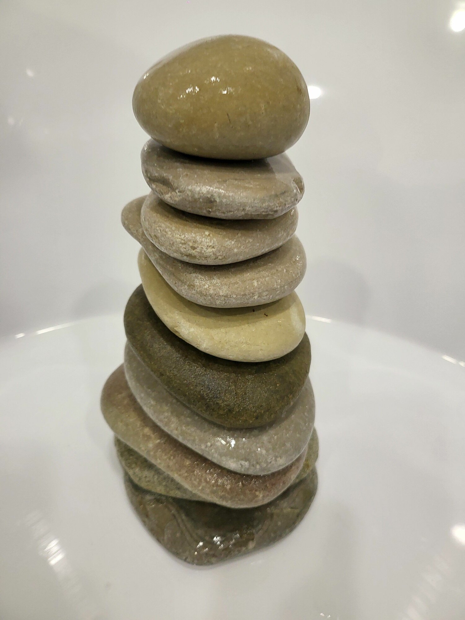 Галька Черноморская плоская . грунт для аквариума. фракция 60-100 мм.1 кг.