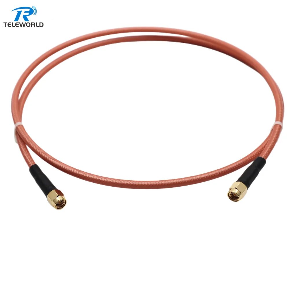 RG142 кабель SMA-SMA 12 ГГц 1.5M