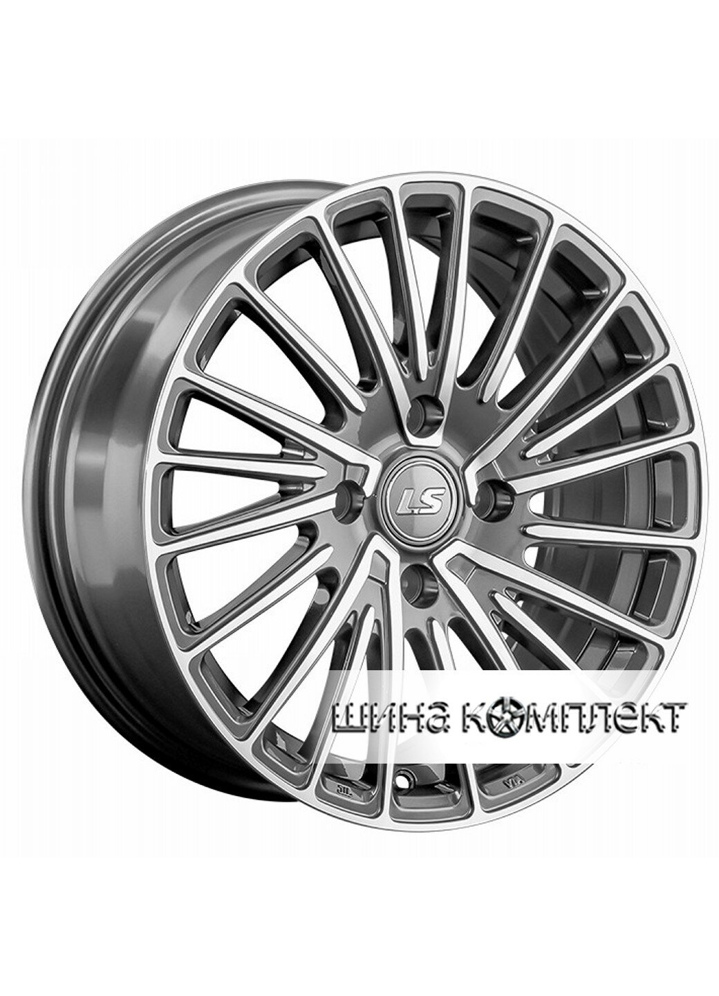 Колесный диск LS 1356 7x16 4x114,3 ET40 67,1 GMF литой для автомобиля