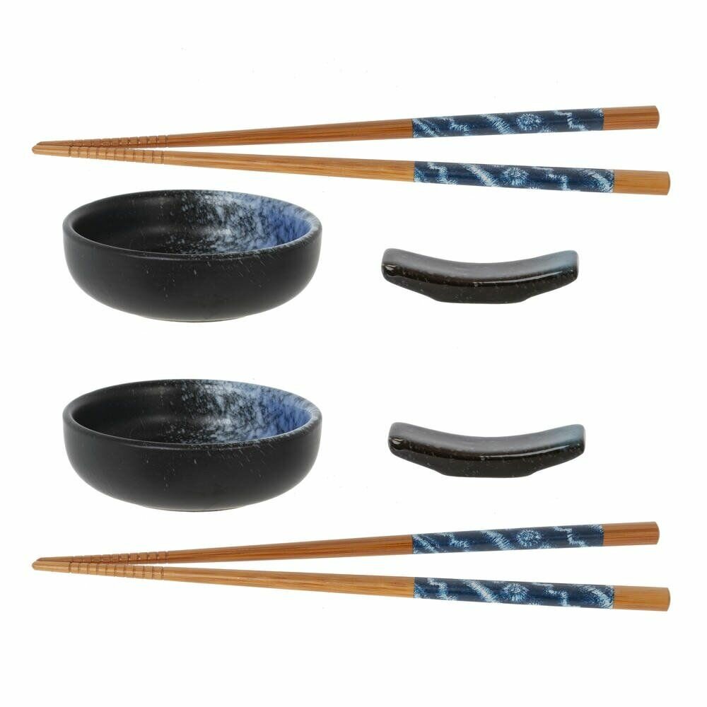 Набор для суши и роллов фарфоровый "Морской бриз", 70 мл