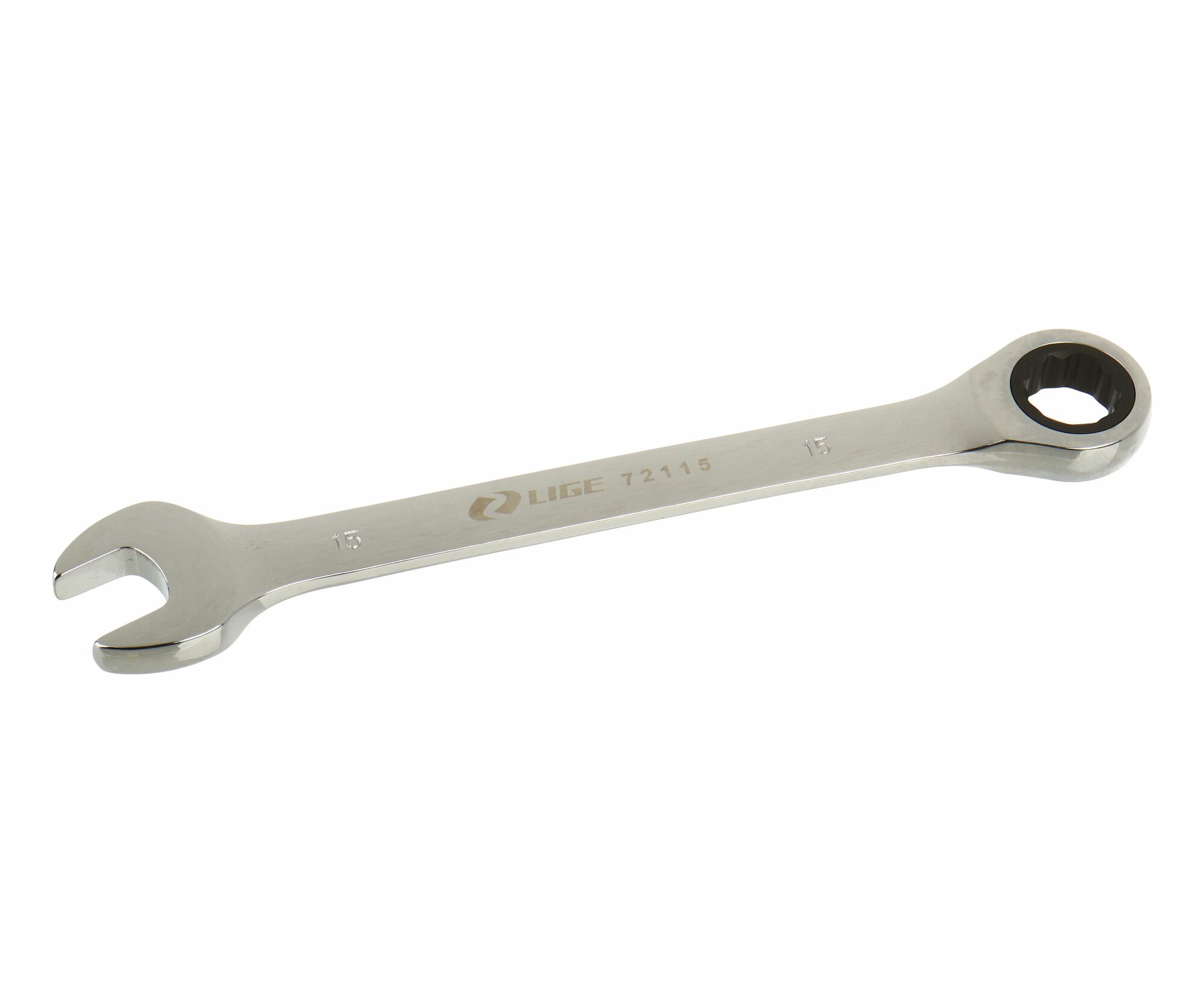 Ключ комбинированный 15мм трещоточный LG-72115 LIGE