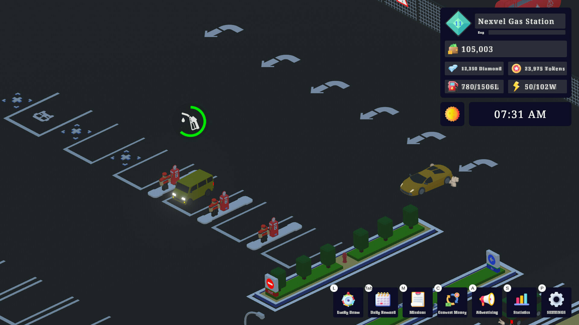Gas Station Tycoon PC Steam Ключ • Активация Steam • регион Весь мир