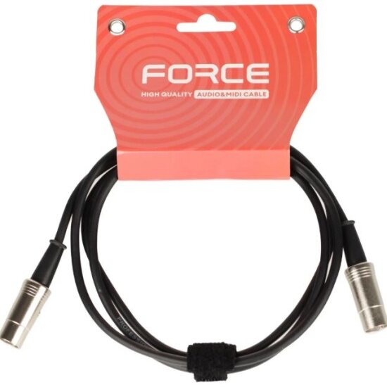 Кабель MIDI Force MCC-02/1.5, чёрный