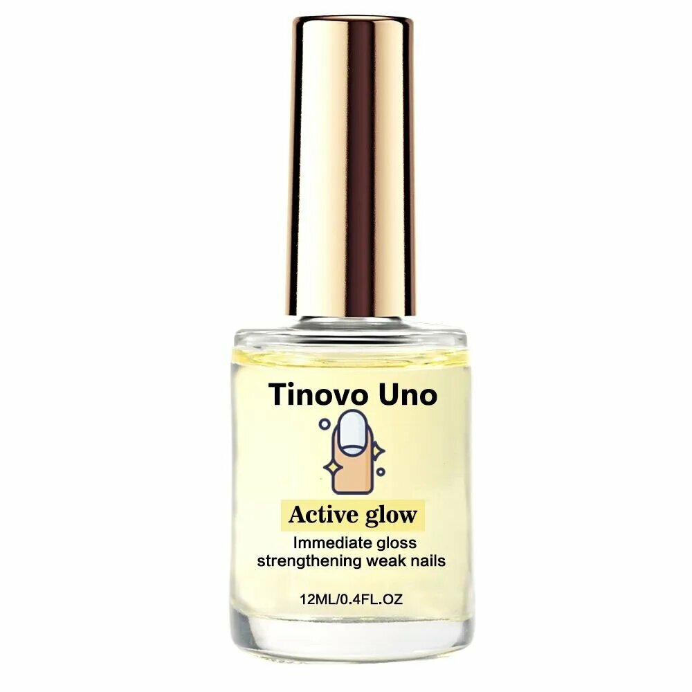 Спасение для ногтей после гель-лака! Tinovo Uno Масло: Увлажнение + Защита 12мл, для всех типов кожи