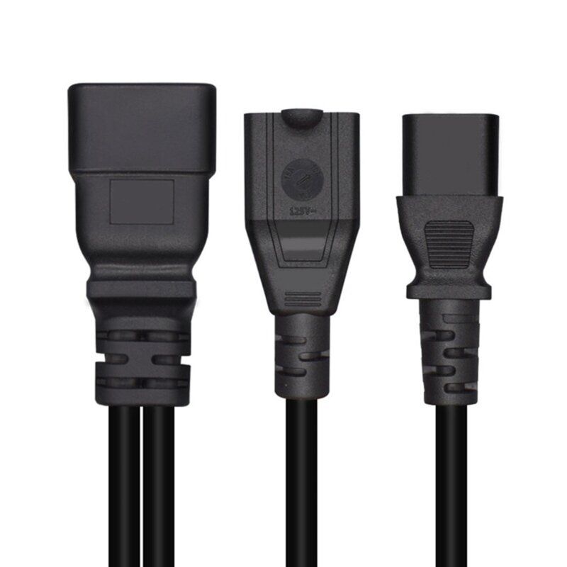 Кабель-Разветвитель Адаптера питания, C20 -C13 С Розеткой 5 15R, Удлинитель Преобразователя Питания Длиной 0,32 м, Шнур Питания