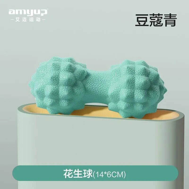 Набор массажных мячей для стоп и спины латексных для миофасциального релиза и йоги 2 в 1