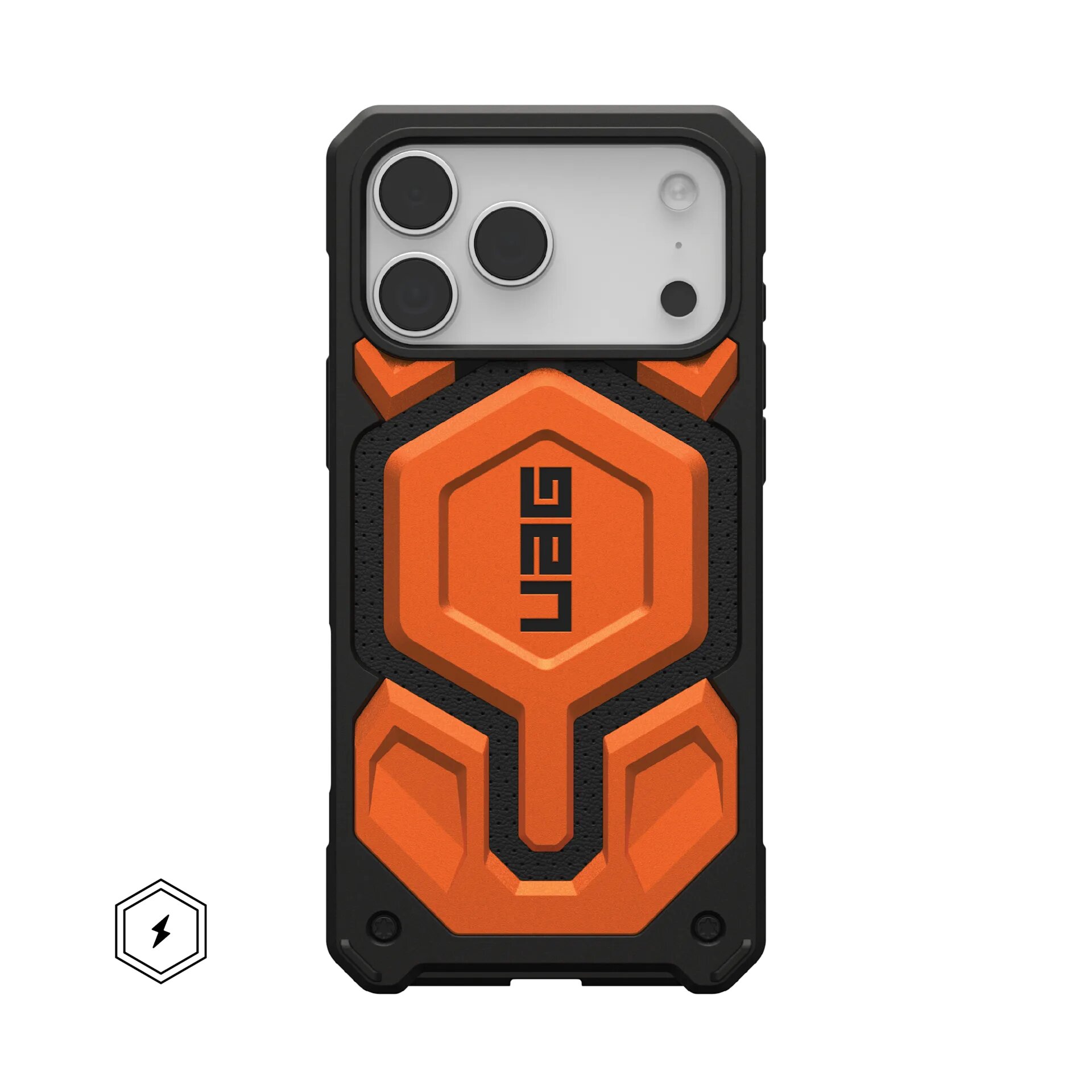 Защитный чехол MagSafe UAG Monarch Pro для iPhone 17 Pro Orange
