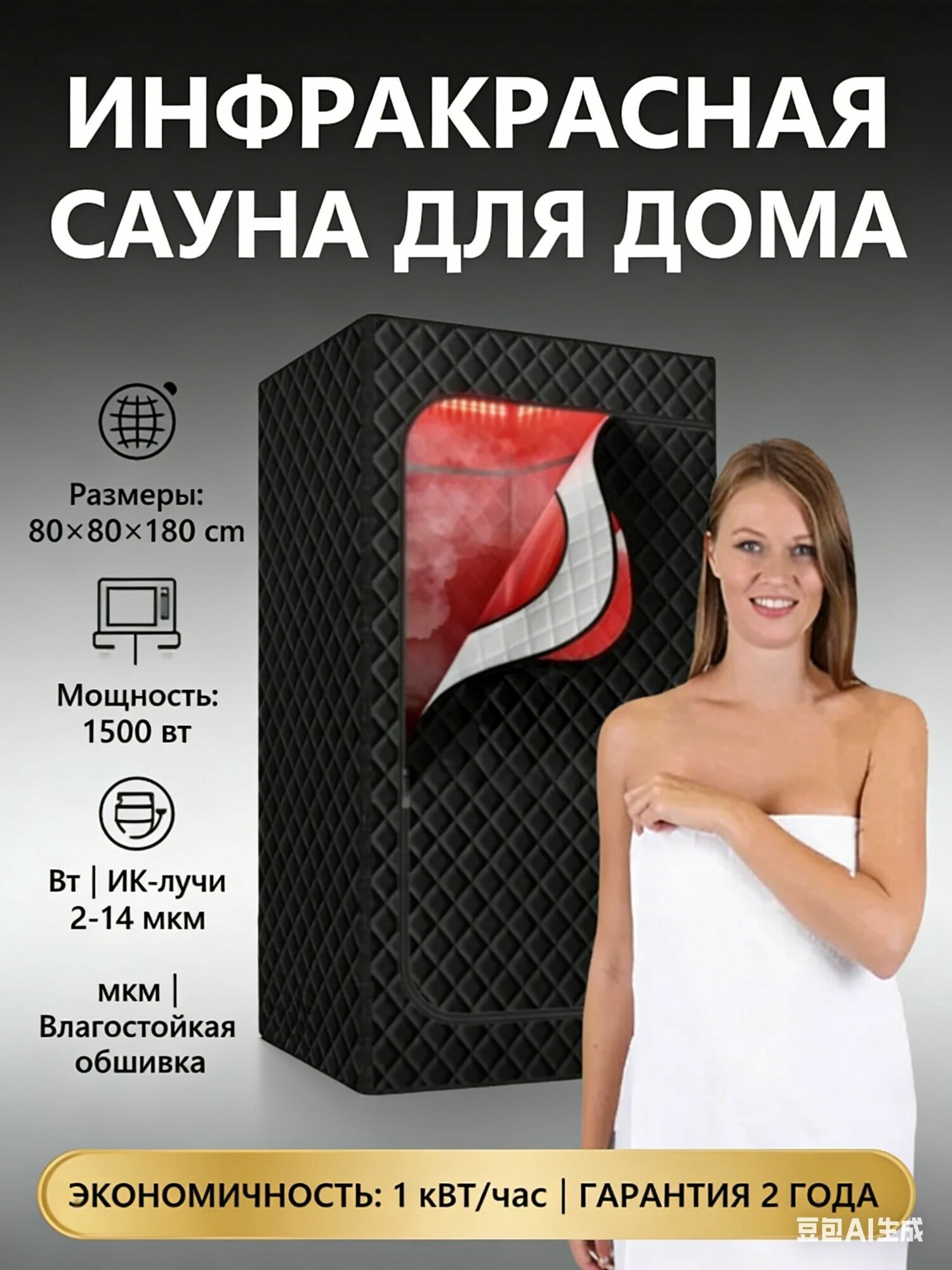 Инфракрасная сауна для дома