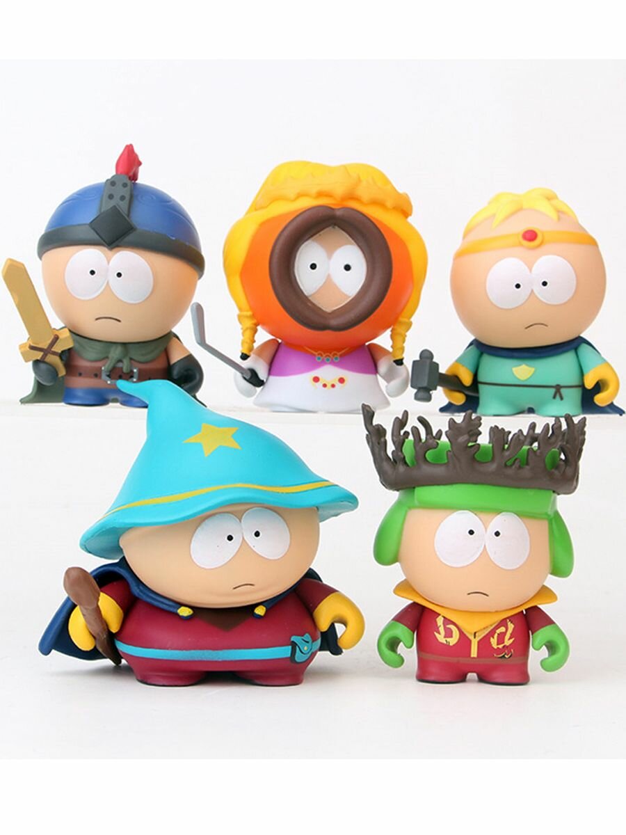 Аниме фигурки Южный Парк Набор фигурка / South Park игрушки для детей 5шт (6см)