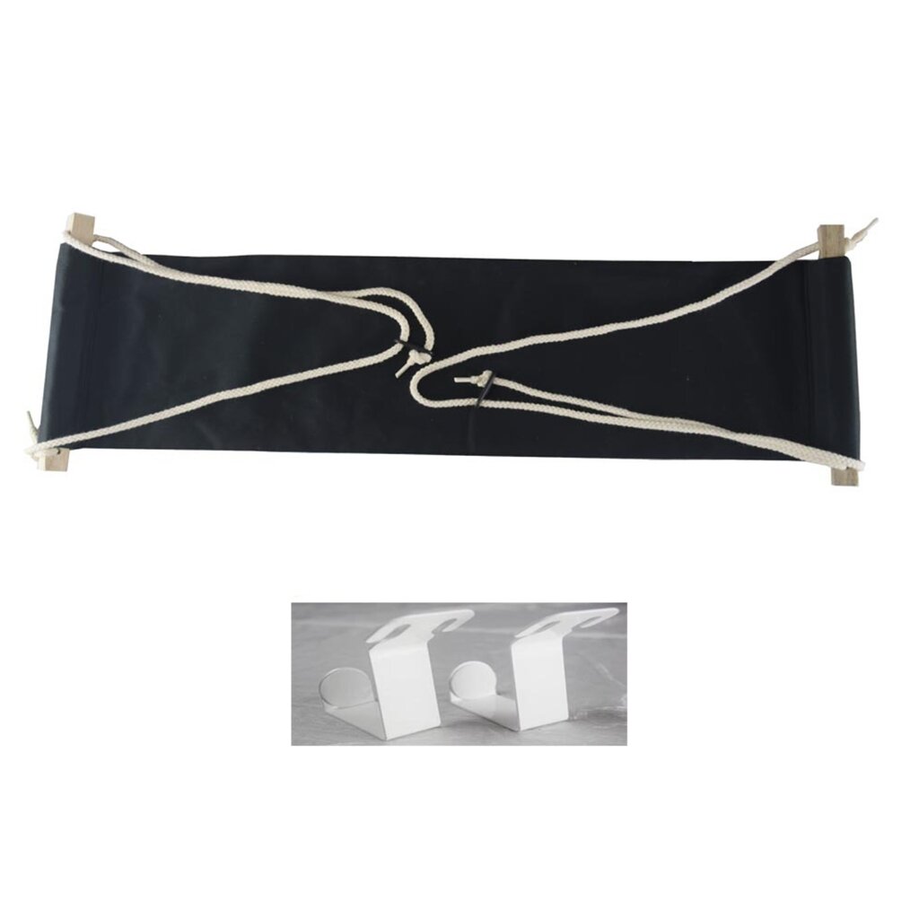 Переносной гамак для ног на открытом воздухе-черный гамак для ног