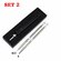 Мини паяльник JV100 T12 OLED 72Вт с 2 насадками T12