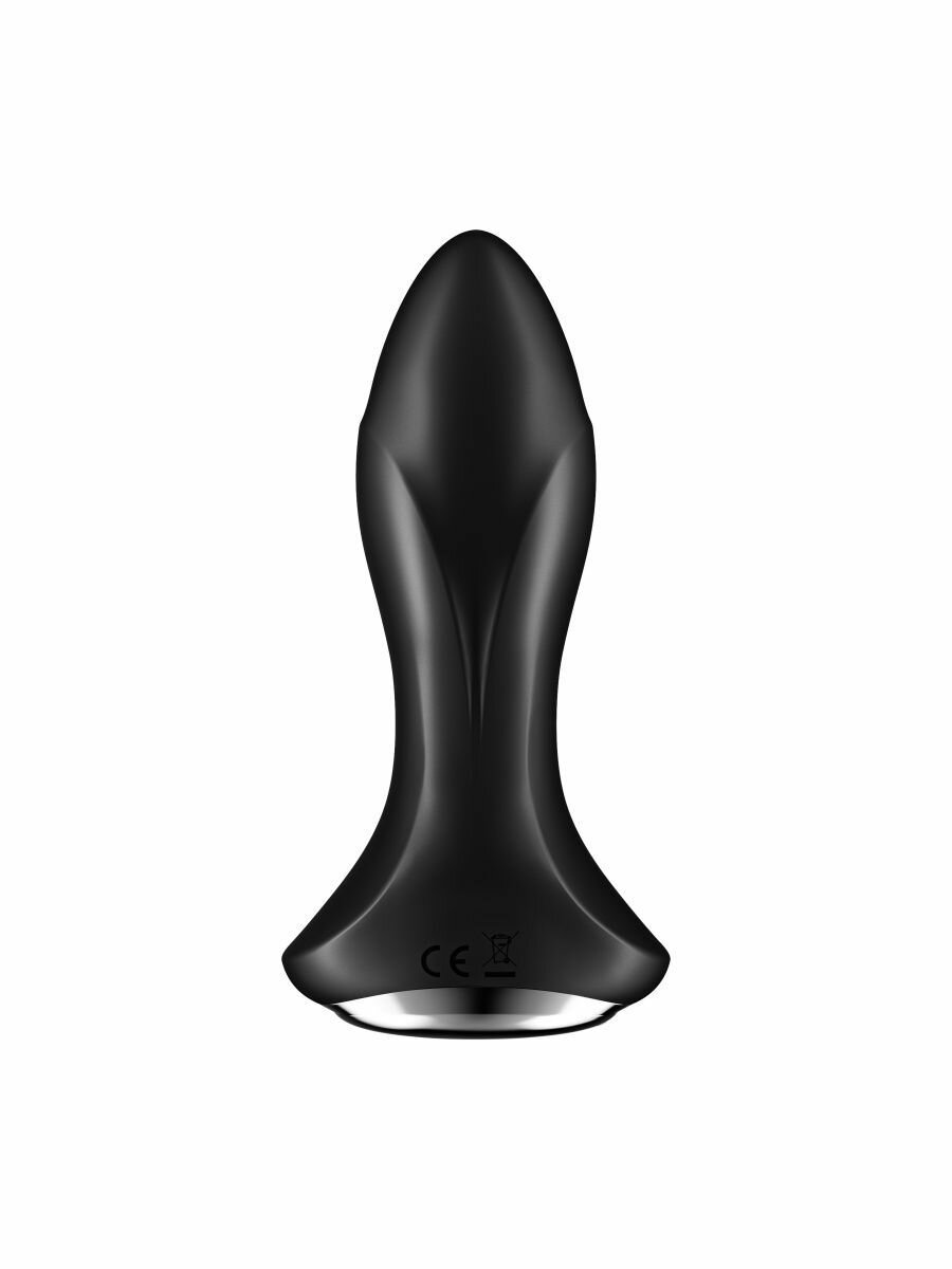 Анальная пробка Satisfyer Rotator Plug 1 Connect App с вибрацией, ротацией и управлением через приложение