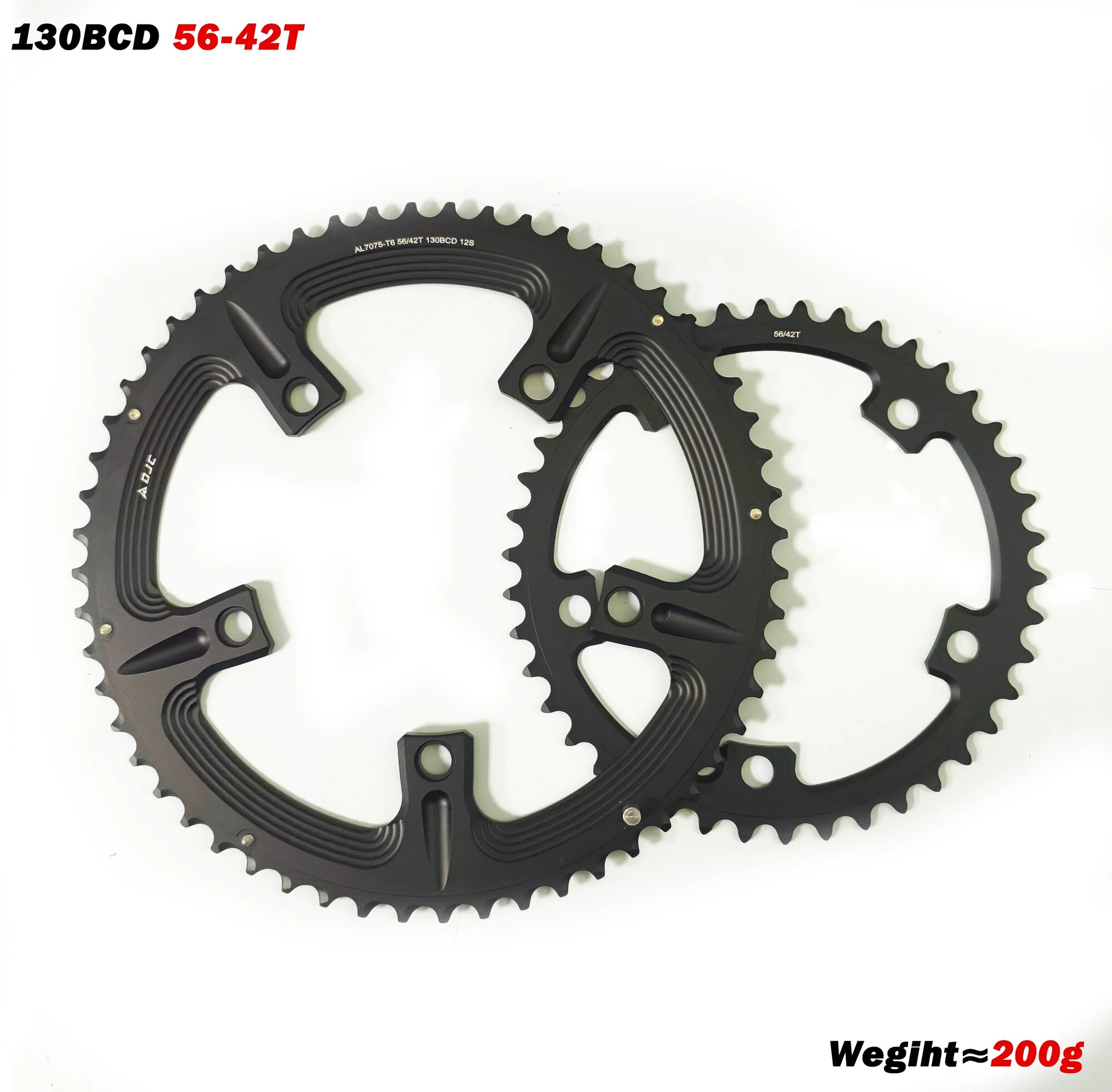 GOLDIX 130BCD двойная звезда 56-42T