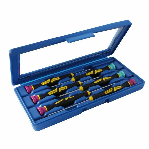 Набор часовых отверток РН+шлиц, 6шт NAREX Micro Line Profi 862651