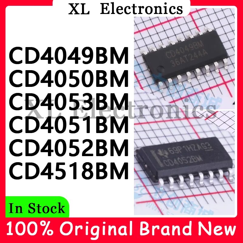 CD4049BM CD4050BM CD4051BM CD4052BM CD4053BM CD4518BM микросхемы
