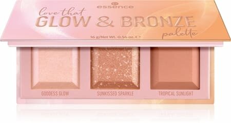 Палетка для контуринга Essence love that GLOW & BRONZE, 16 г