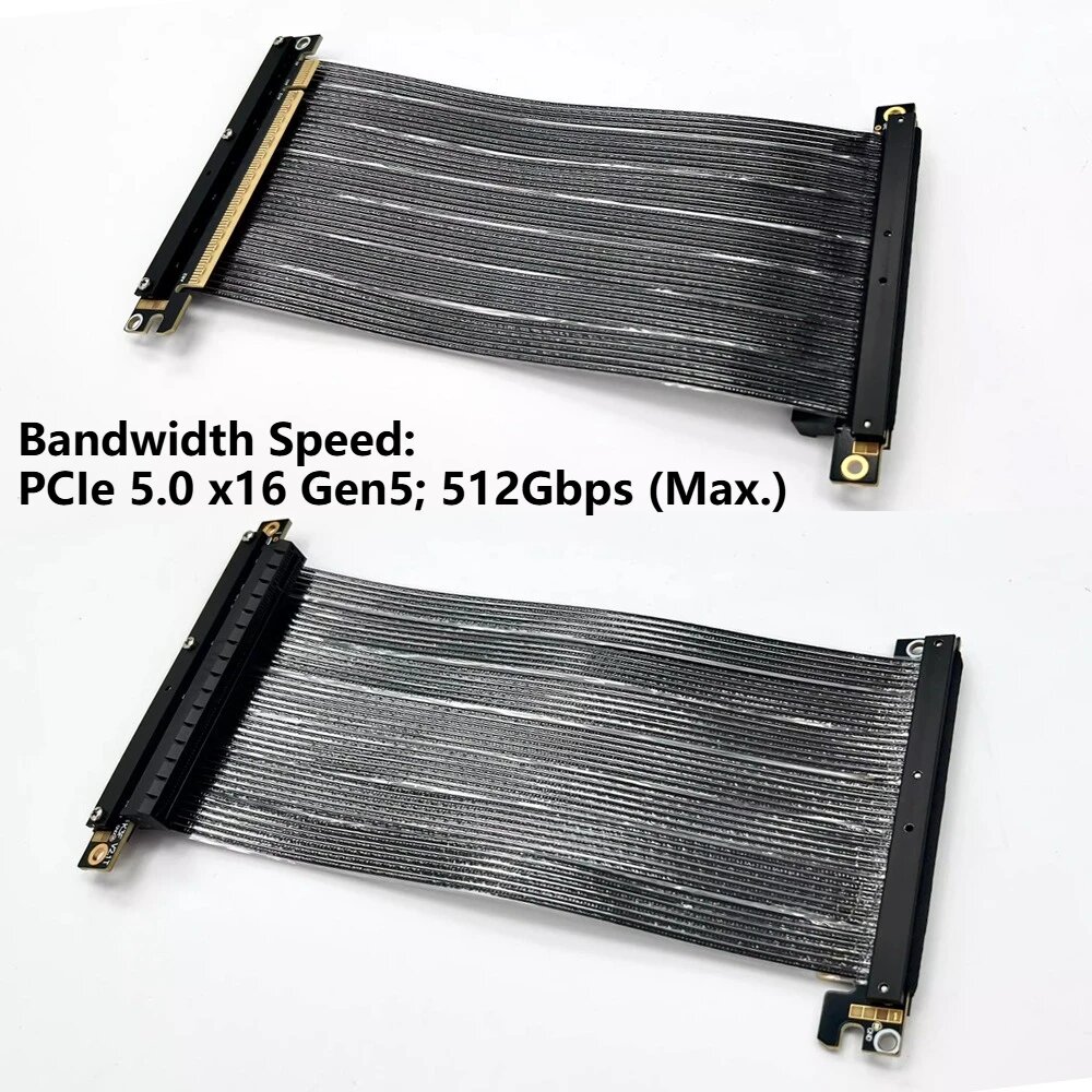 ADT-Link K33UF-TU-FG PCI-E 5.0 Riser Кабель 0.15M — фото 1